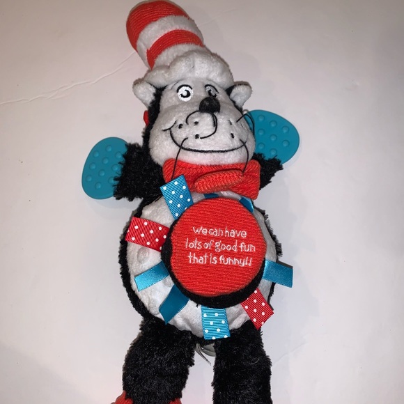 Dr. Seuss | Toys | Dr Seuss Cat In The Hat Plush Toy | Poshmark